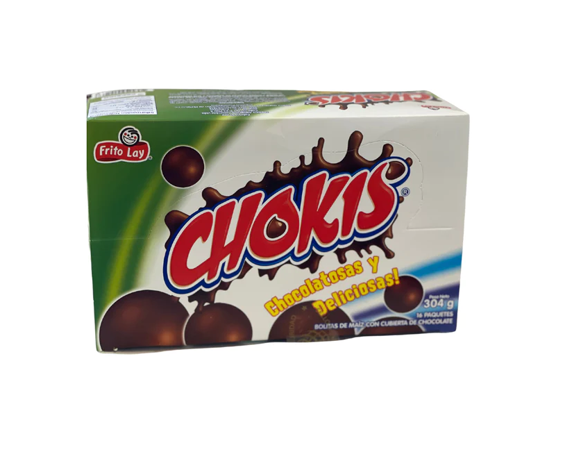 Chokis Chocolatosas Display x16 Unidades – La Colombian Power