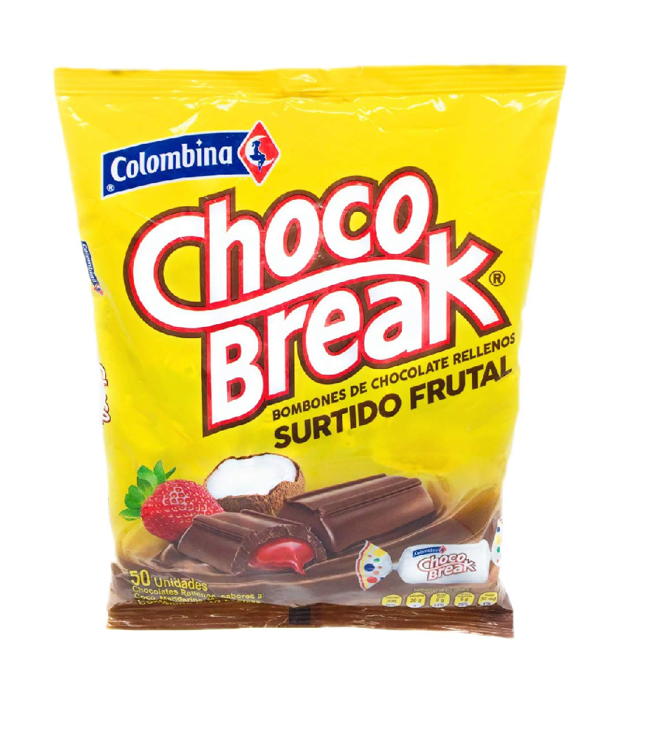 Choco Break Surtido Frutal – La Colombian Power