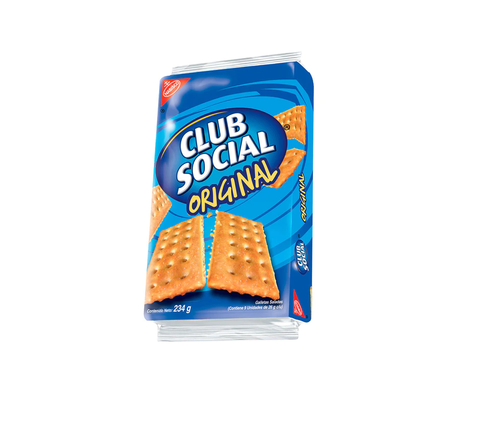 GALLETAS CLUB SOCIAL X9 UNIDADES – La Colombian Power